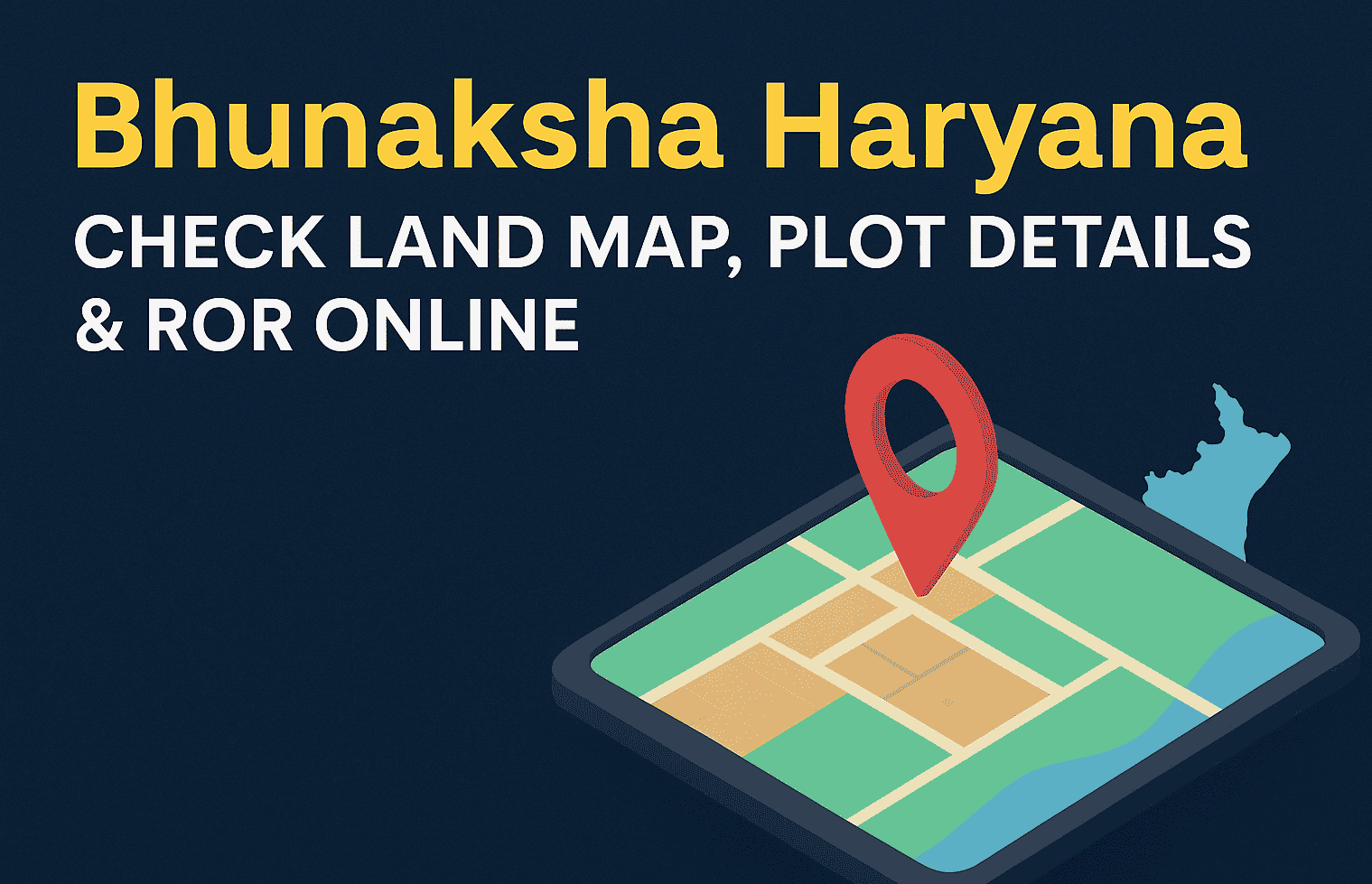 Bhunaksha Haryana 2026: Check Haryana Land Map Online @jamabandi.nic.in