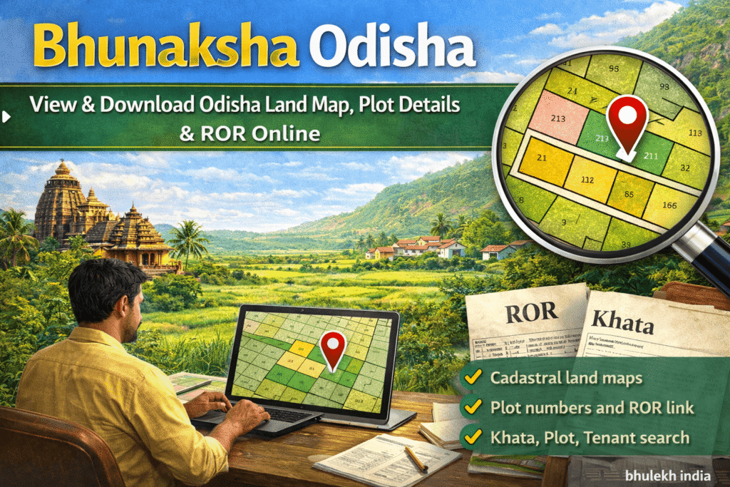 Bhunaksha Odisha: View & Download Odisha Land Map Online
