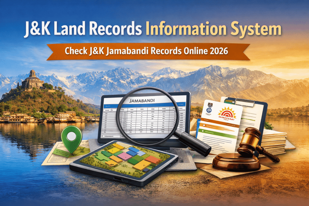 J&K Land Records Online 2026 | Check JK Jamabandi, Khasra No, Fard ...