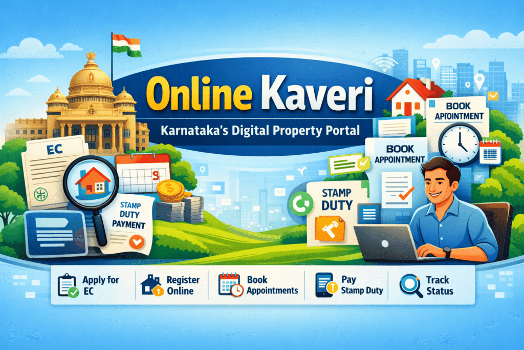 Online Kaveri Karnataka: Property Registration, EC & Land Records Karnataka