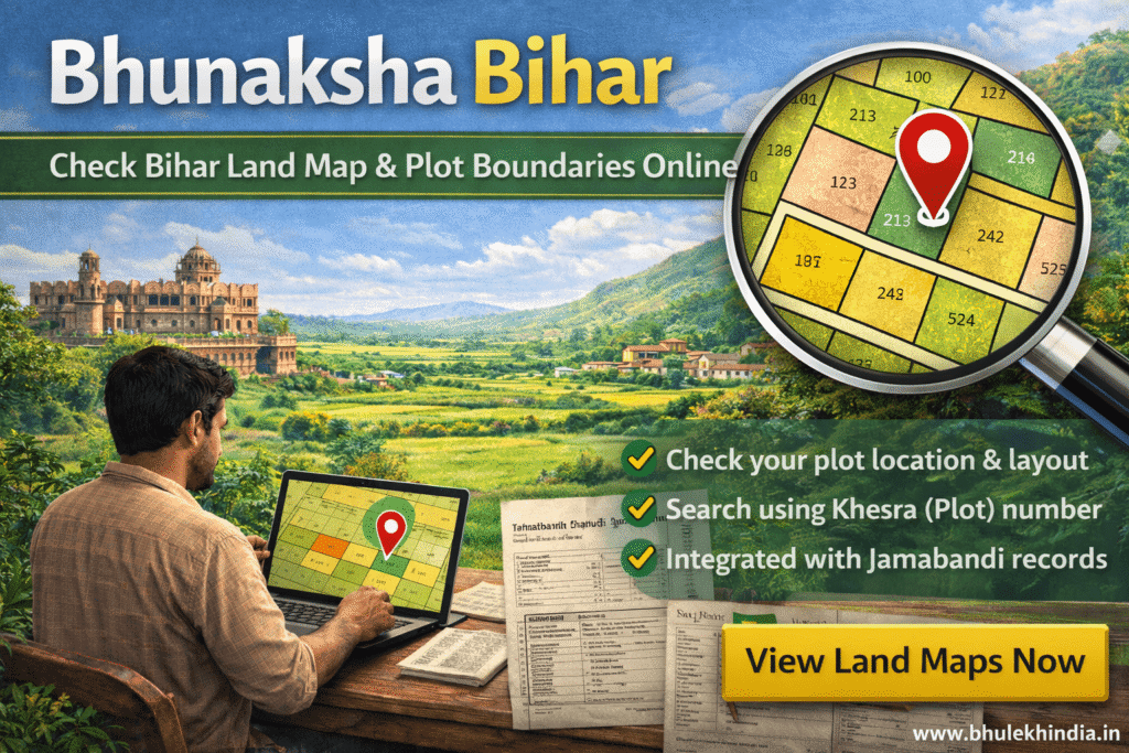 Bhunaksha UP 2026: How to View & Download UP Bhulekh Naksha Land Maps ...