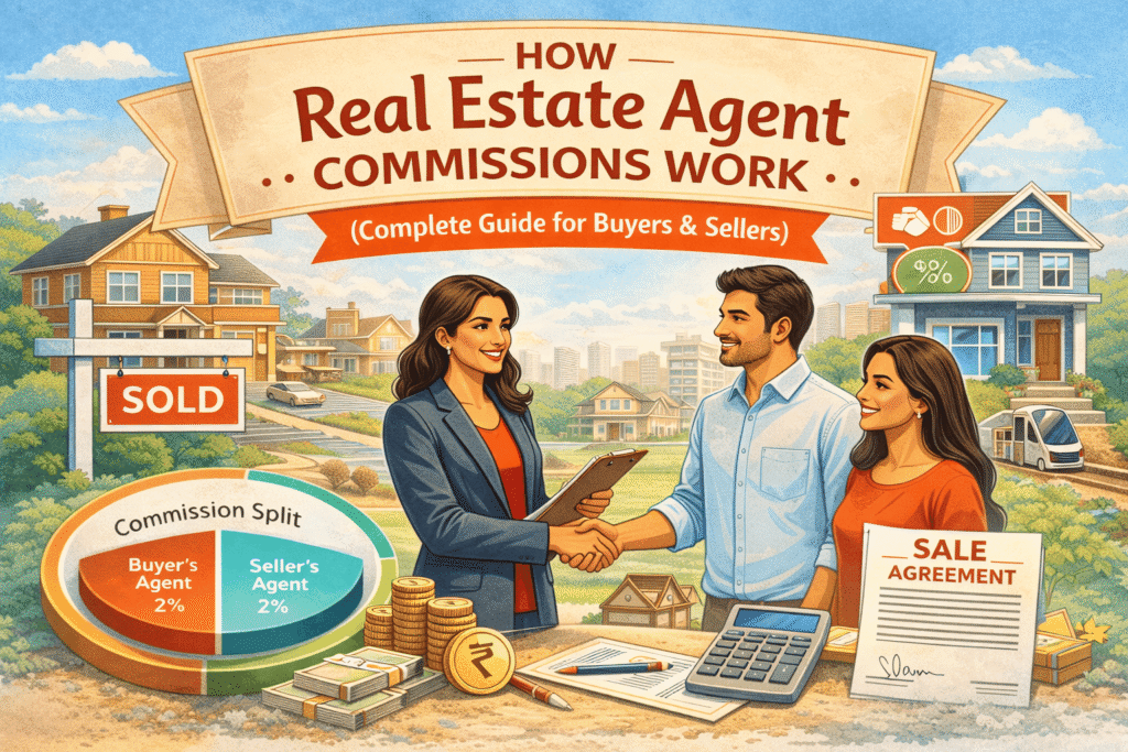 How Real Estate Agent Commissions Work: Guide for Buyers & Sellers